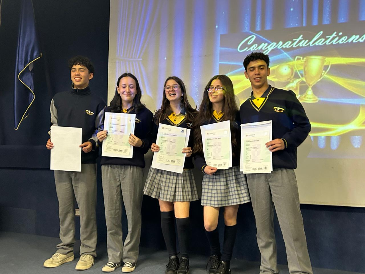 Colegio Altazor | Ceremonia Certificado Cambridge